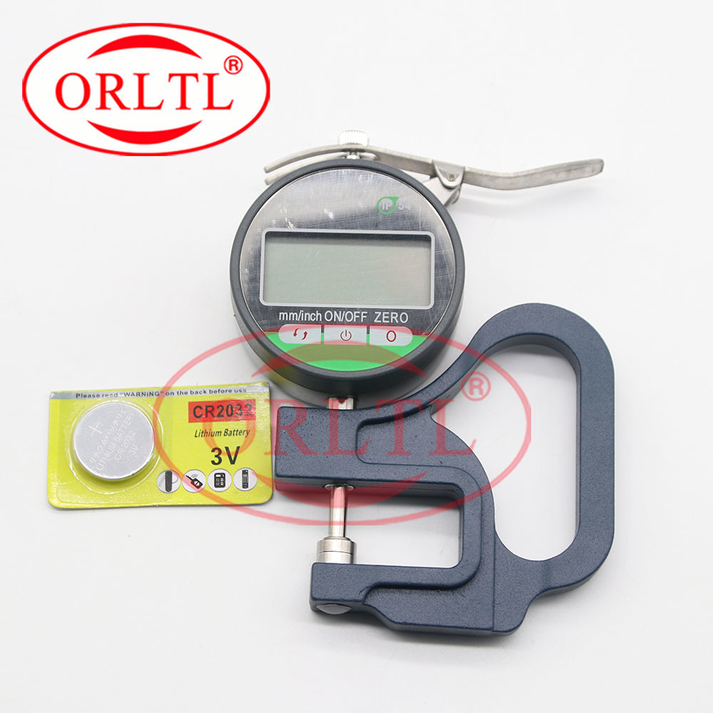ORLTL 0.001mm Injector Shims Thickness Measurement Tool Digital Display ...